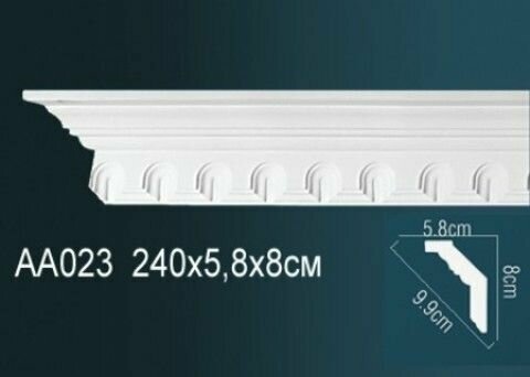 Карниз из полиуретана Perfect AA 023 (80*58*2400мм)