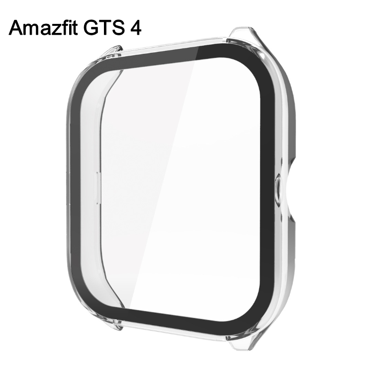Чехол MyPads "Protect", для Amazfit GTS 4, силикон, противоударный
