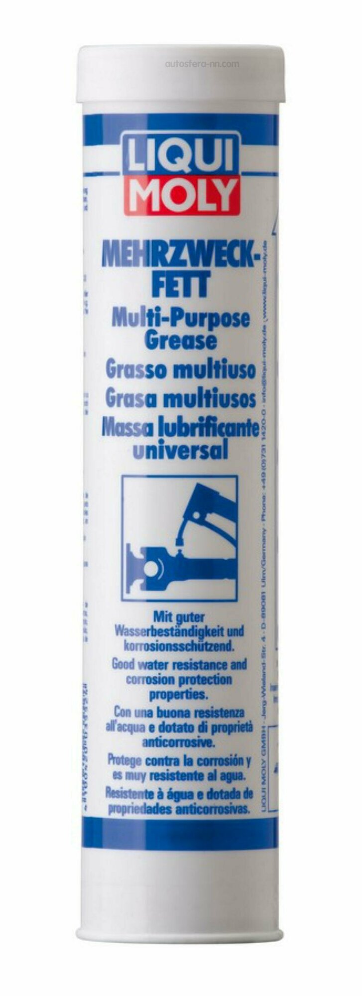 LIQUI MOLY 3552 Смазка литиевая многоцелевая 400мл