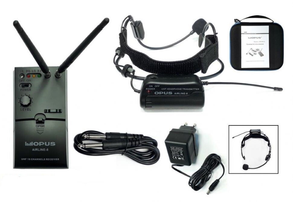 Радиосистема для фитнеса OPUS AIRLINE-8