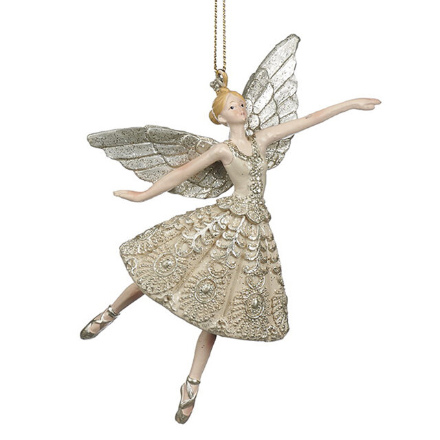 Елочная игрушка Ангел Катрисса - Prima Ballerina 12 см, подвеска, Goodwill (Гудвилл), MC38112-1
