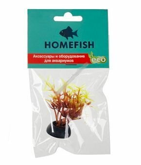 Homefish Кверкус вертикальный растение для аквариума пластиковое с грузом, 5 см