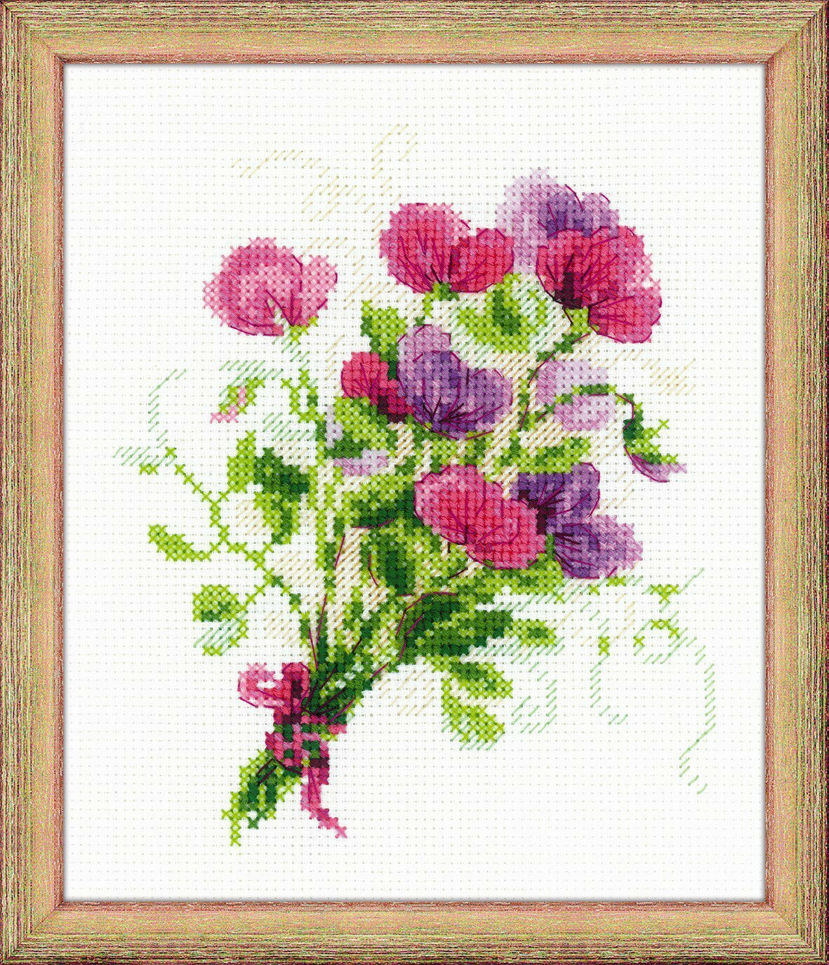 Риолис Букетик с душистым горошком 1606