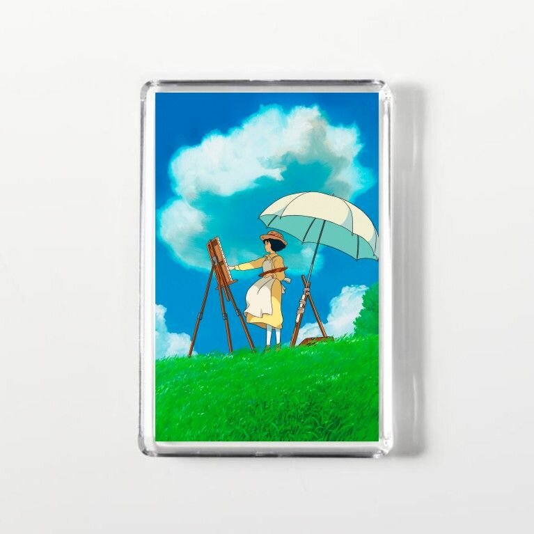 Магнит акриловый Ветер крепчает, The Wind Rises №2