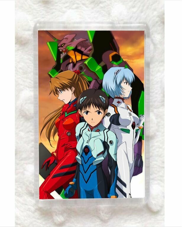 Магнит акриловый Евангелион, Neon Genesis Evangelion №6