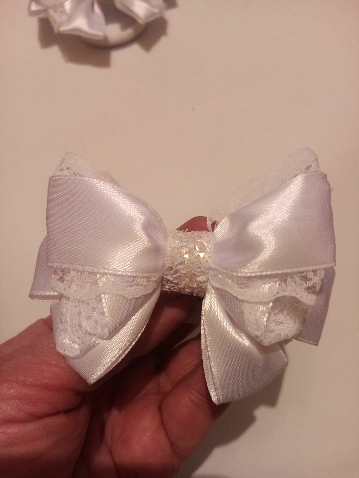 Бант для волос на резинке 2 шт