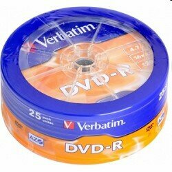 Оптический диск DVD-R Verbatim 43730 DVD-R