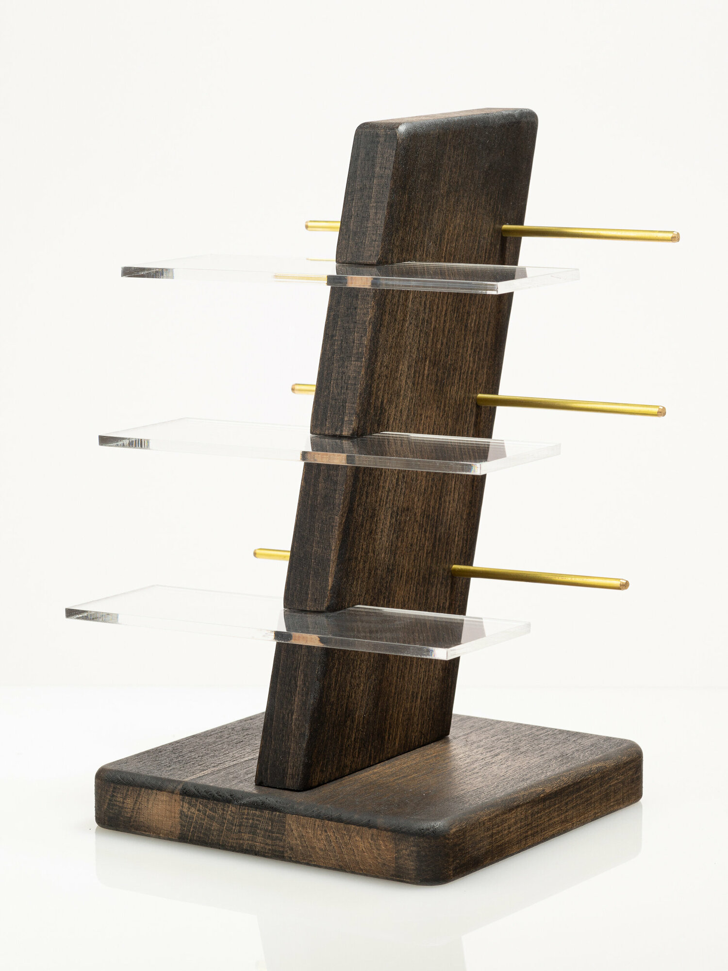 Стойка для очков из дерева COOB&Nautilus, держатель для очков C&N.