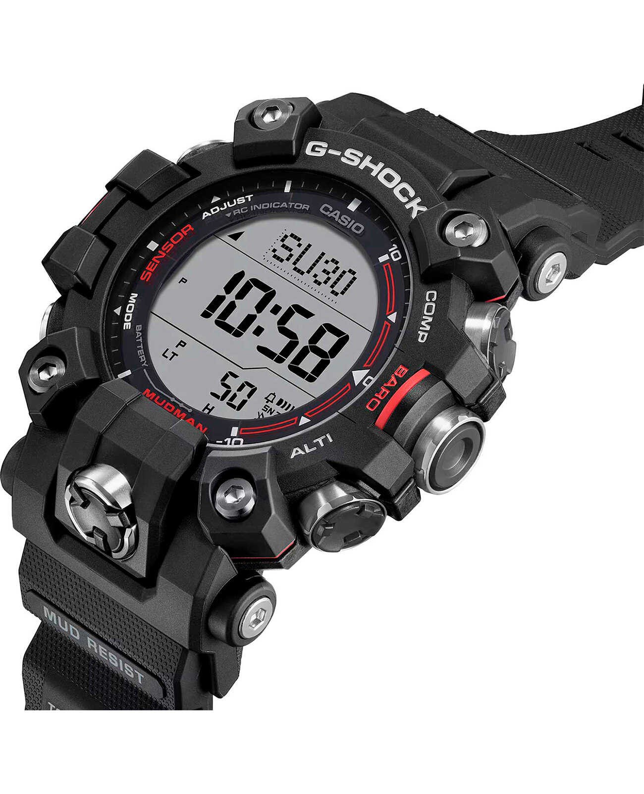 Наручные часы CASIO G-Shock, серый/черный — фото 1