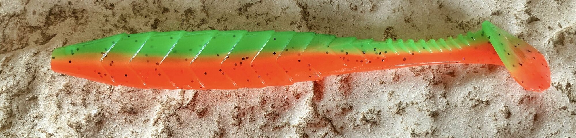 Мягкая силиконовая приманка Pike Minnow 20см; 1шт; Арбуз/Arbuz (UV)