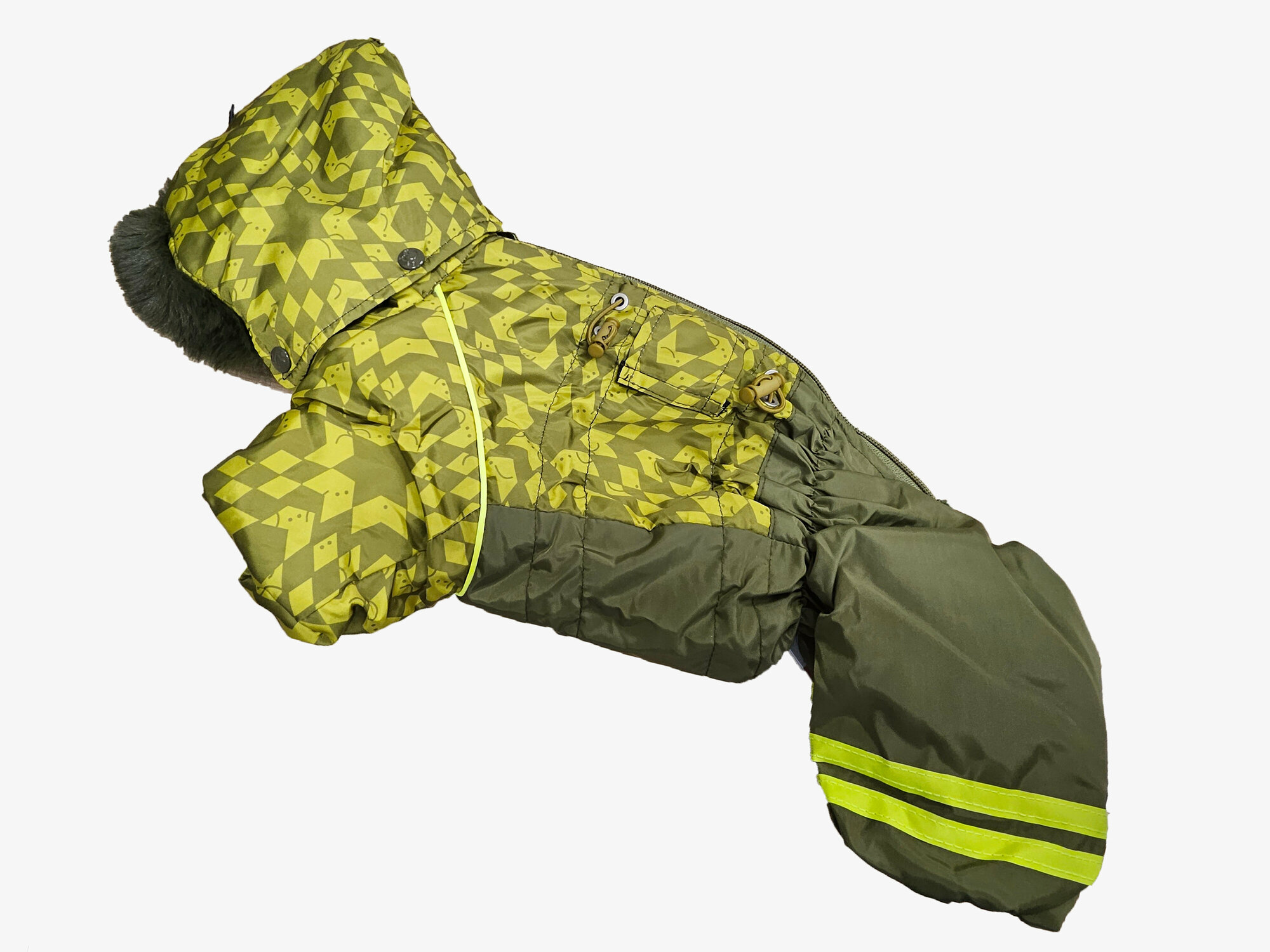 For my dogs комбинезон горчичный для мальчиков 14