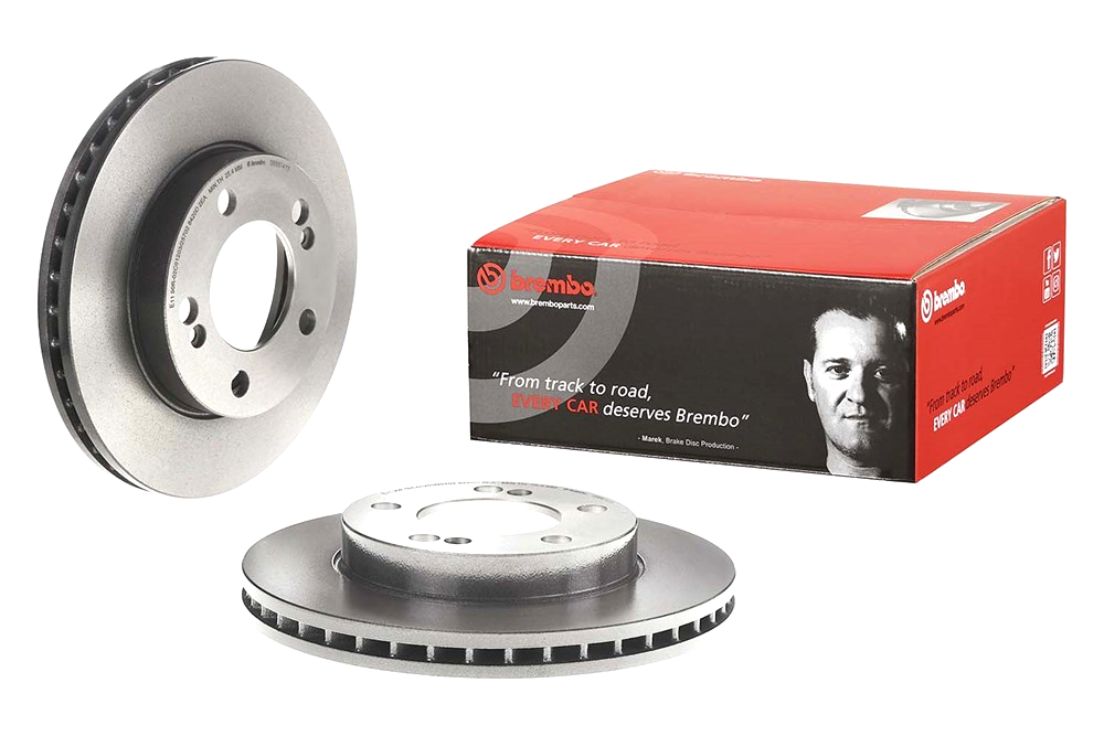 BREMBO 09. b974.11 (09B97411) диск тормозной передн. с уф покрытием ssangyong actyon I 11 / 05- / ssangyong (Комплект 2 штуки)