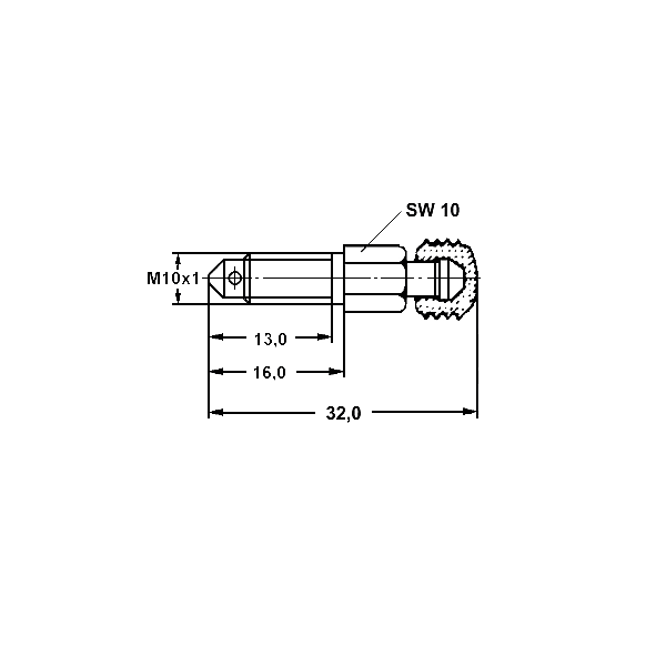 ATE 03.3518-5200.2 (0004203555 / 0004205155 / 183611471A) штуцер прокачкиm10х1х29мм\ vag / mb