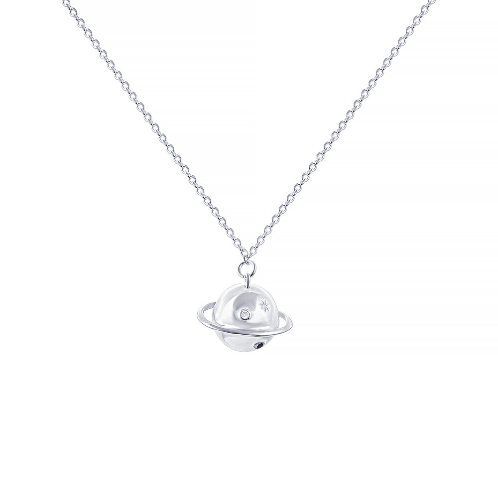 Колье ELEMENT47, серебро, 925 проба