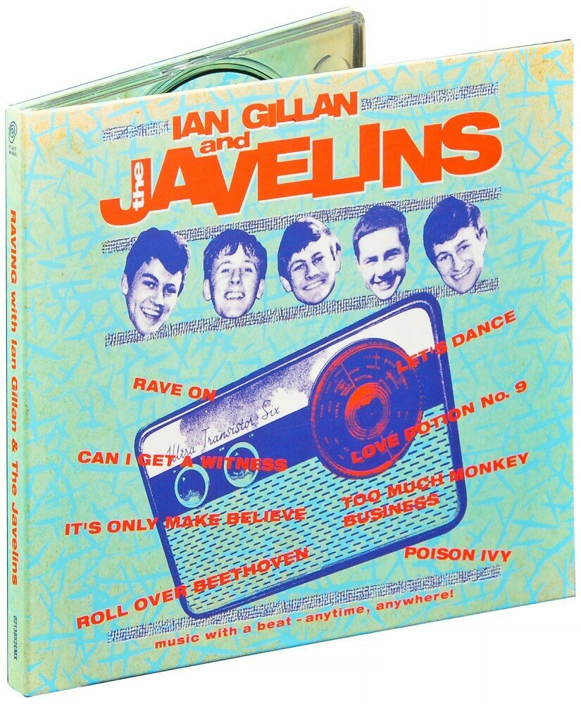 Ian Gillan And The Javelins. Raving With Ian Gillan & The Javelins (CD) (СД диск, Картонный бокс (digipack))