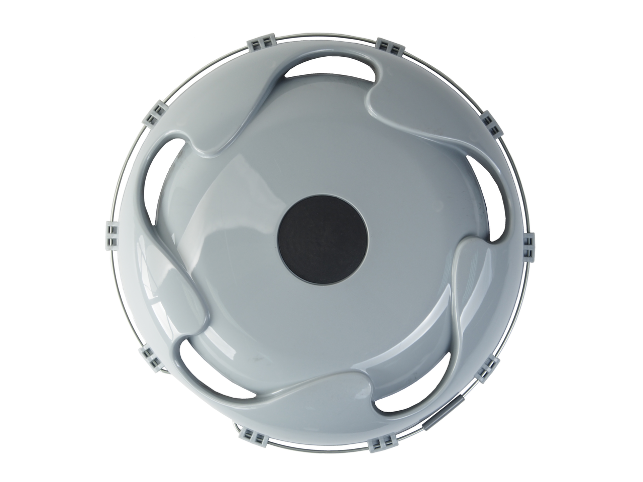 Колпак колеса R-19.5 переднего пластик (серый) ТТ