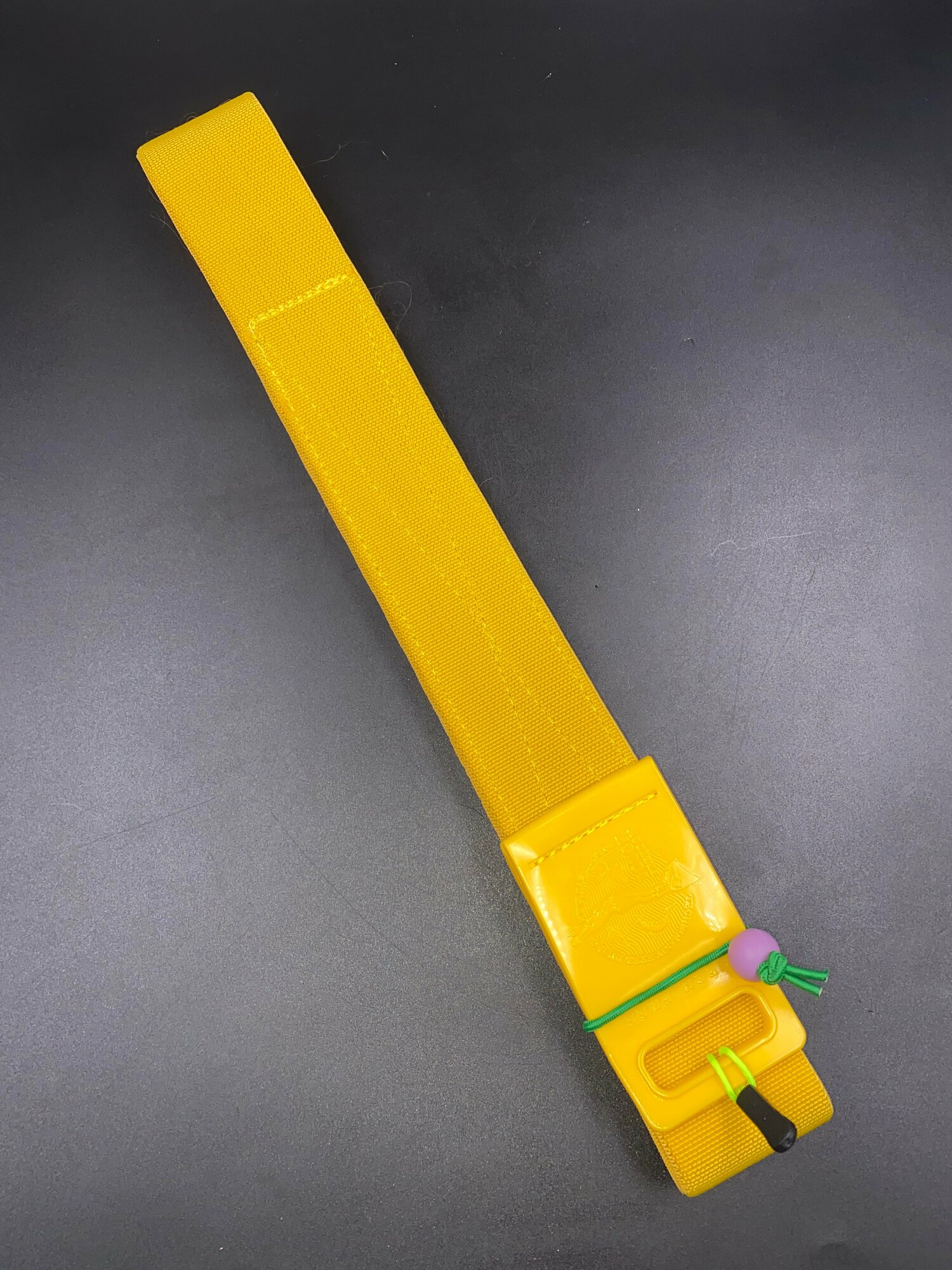 Пояс эластичный фридайвера"ДайвГруз", цвет желтый