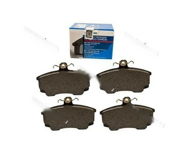 Колодки тормозные 2110-12 1118 2170 priora 2190 granta передние lada image sport тиир 295