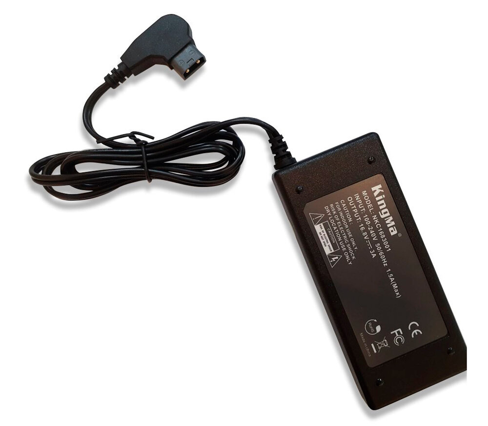 Зарядное устройство Kingma NKC1683001, D-Tap 16.8V 3A для V-Mount / Gold Mount