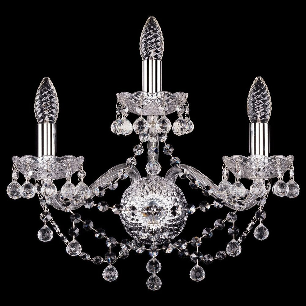 10.26.2+1.165. Cr. B Бра хрустальное Bohemia Art Classic