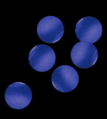 Конфетти бумажное Круги синие