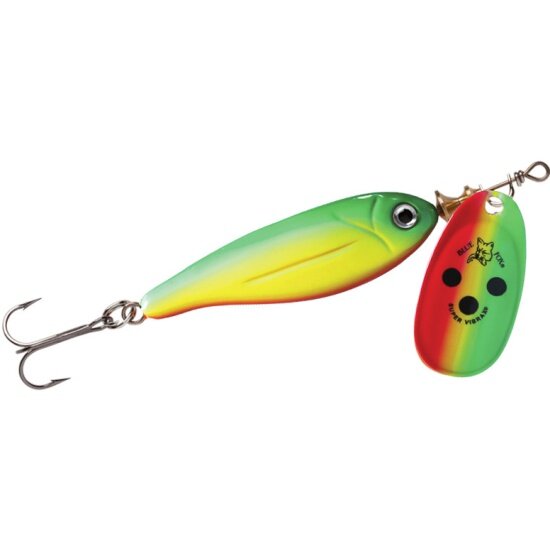 Блесна вращающаяся Bluefox Minnow Super Vibrax 1 /GYR / 5гр.