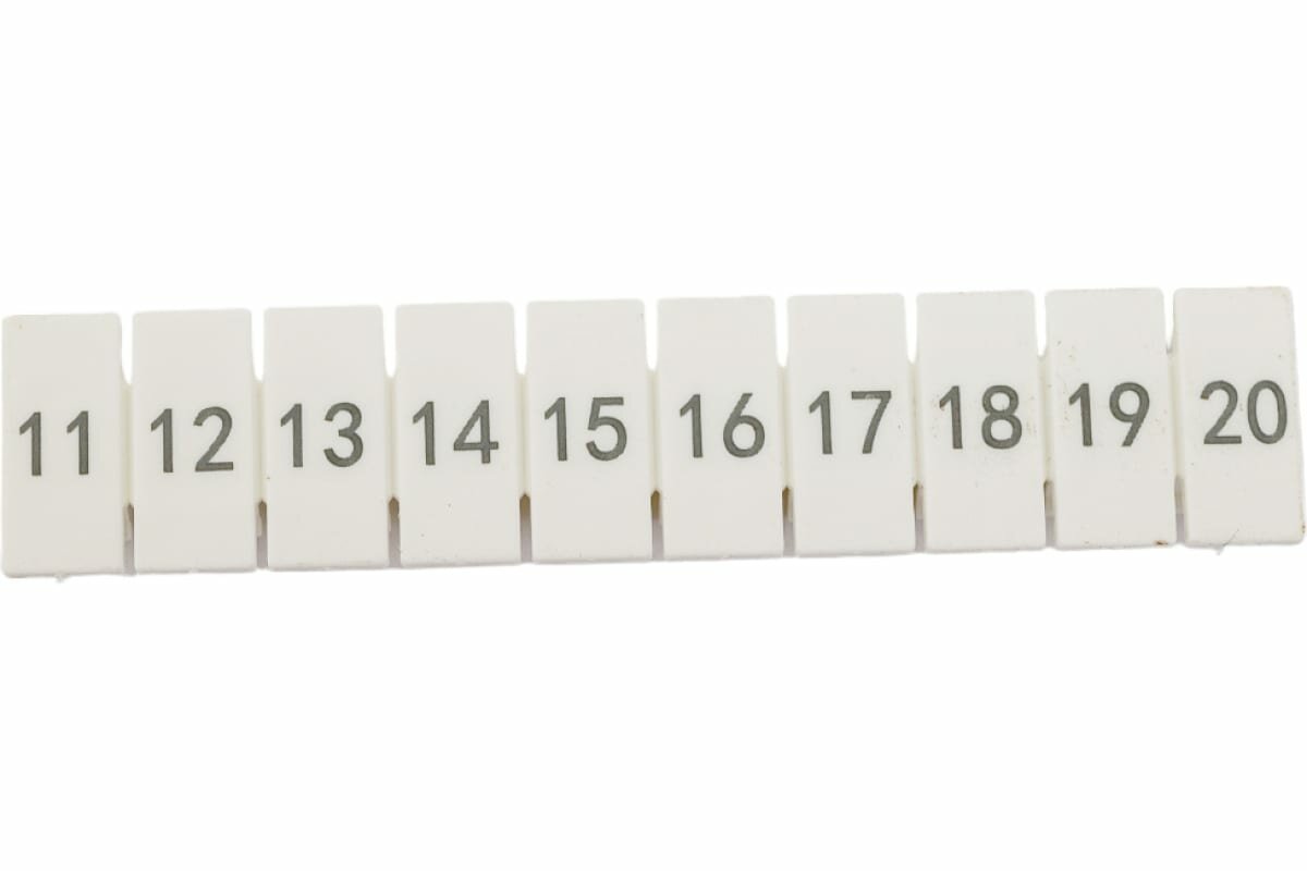 PROxima zb-st-2.5-1-50 Маркеры для JXB-ST 2,5 EKF, 100 шт, нумерация 1-50 для детализации