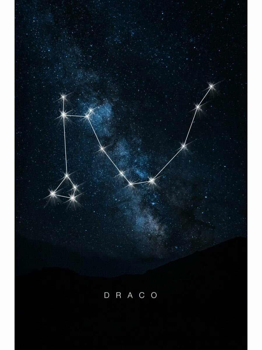 Постер "Созвездие. Дракон"
