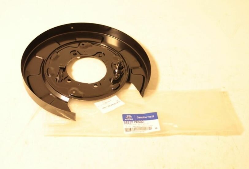 Защита тормозного диска заднего правая для Hyundai Tucson 2004-2010, Kia Sportage 2004-2010 / арт. 582522E500 / бренд MOBIS