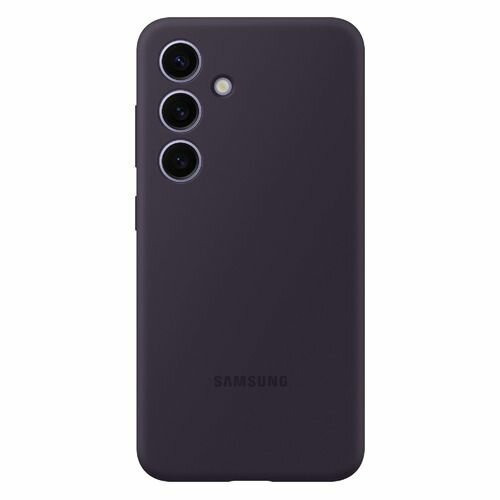 Чехол (клип-кейс) Samsung Silicone Case S24+, для Samsung Galaxy S24+, темно-фиолетовый [ef-ps926teegru]