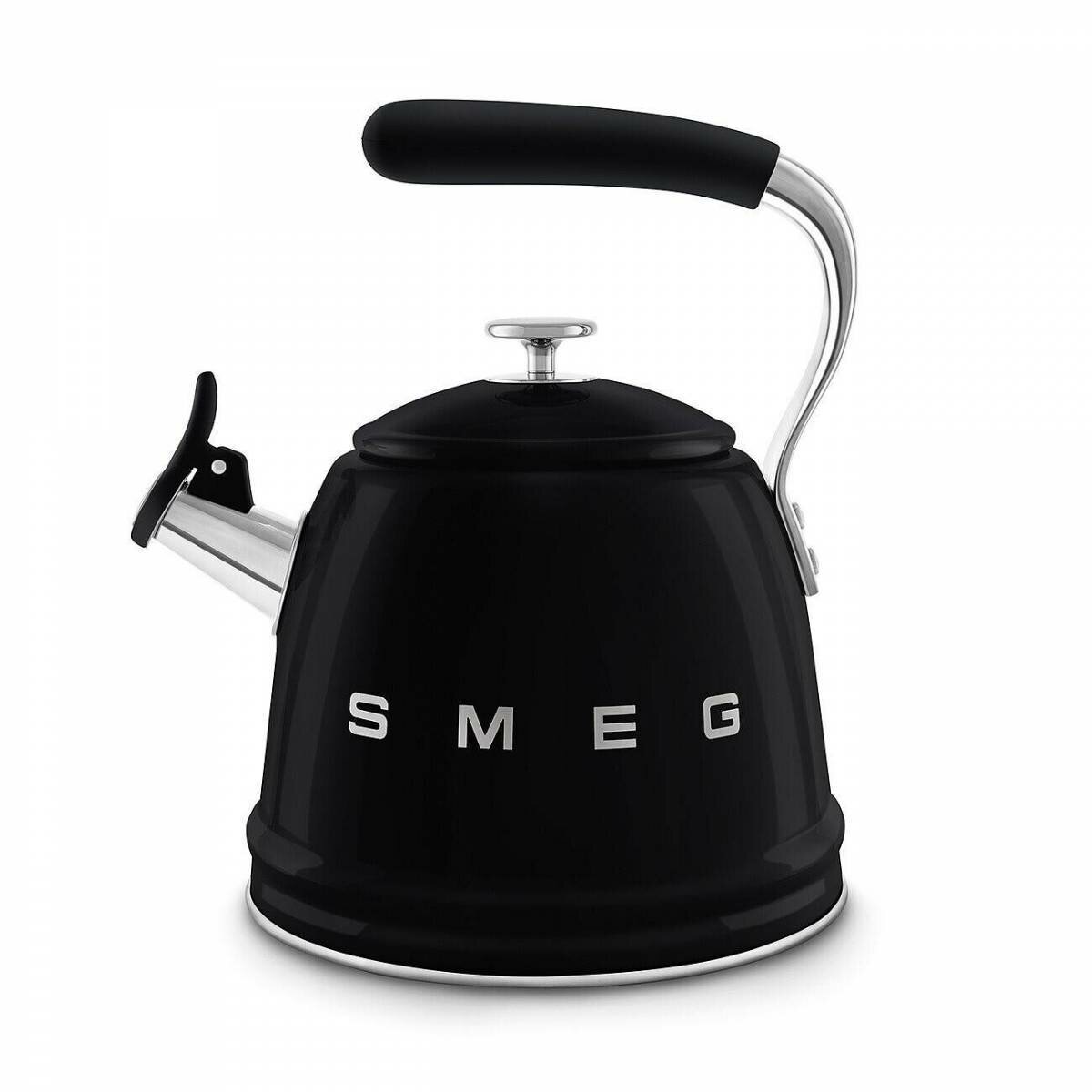 Чайник со свистком SMEG CKLW2001BL