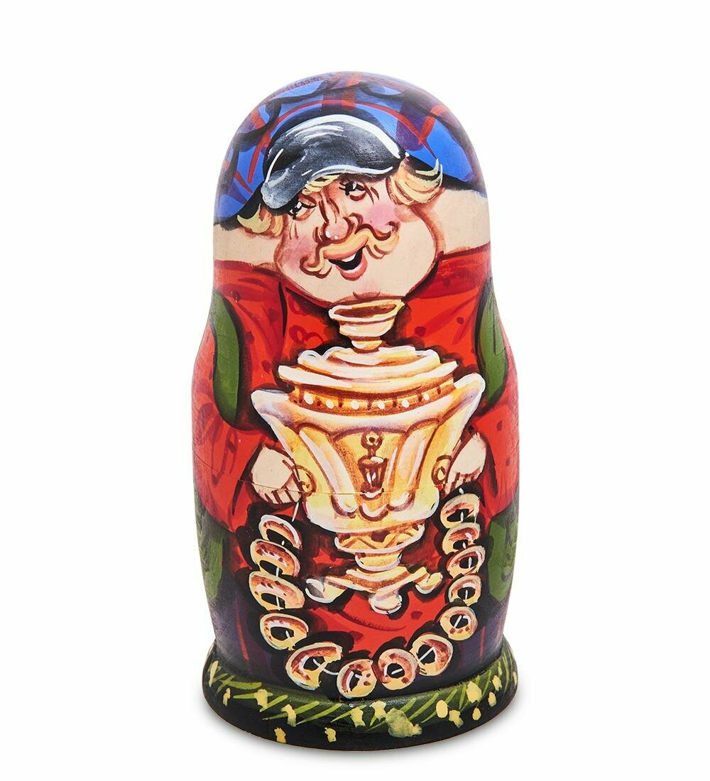 Матрешка 5м "Семейка Малая" A2177605 Народные промыслы, Дерево липа, краски, лак