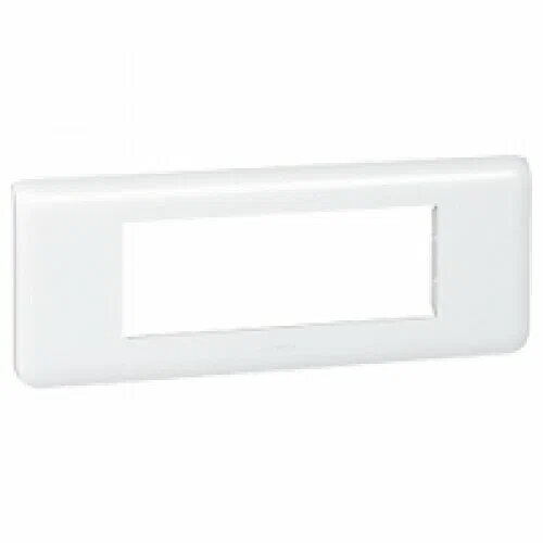 Рамка 6 модуля 6м 205*80 белый Legrand Mosaic (75014)