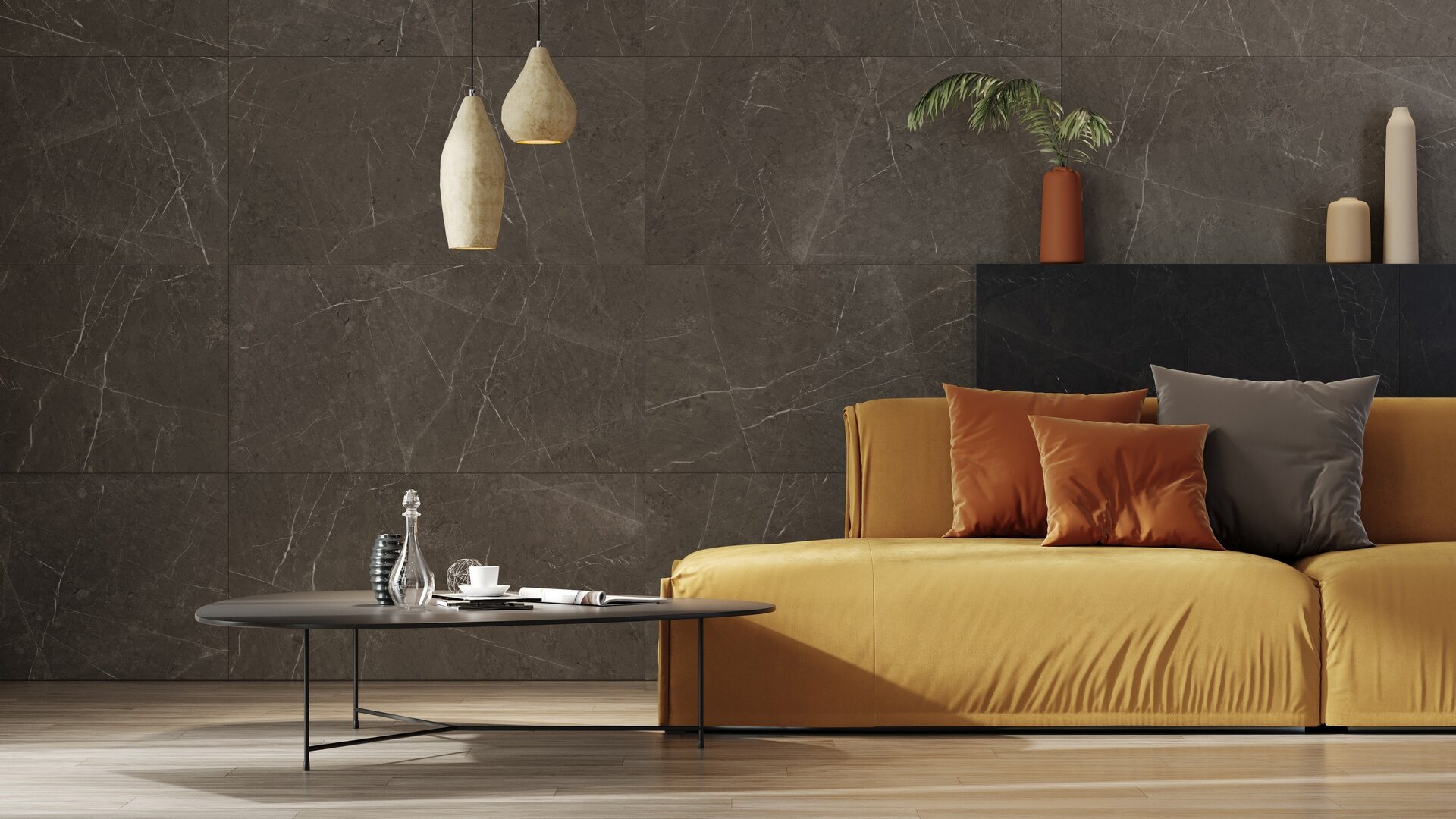 Керамогранит Kerranova Skala Grey Beige Matt. 60x120 K-2202/MR/600x1200 мрамор, под камень матовая морозостойкая