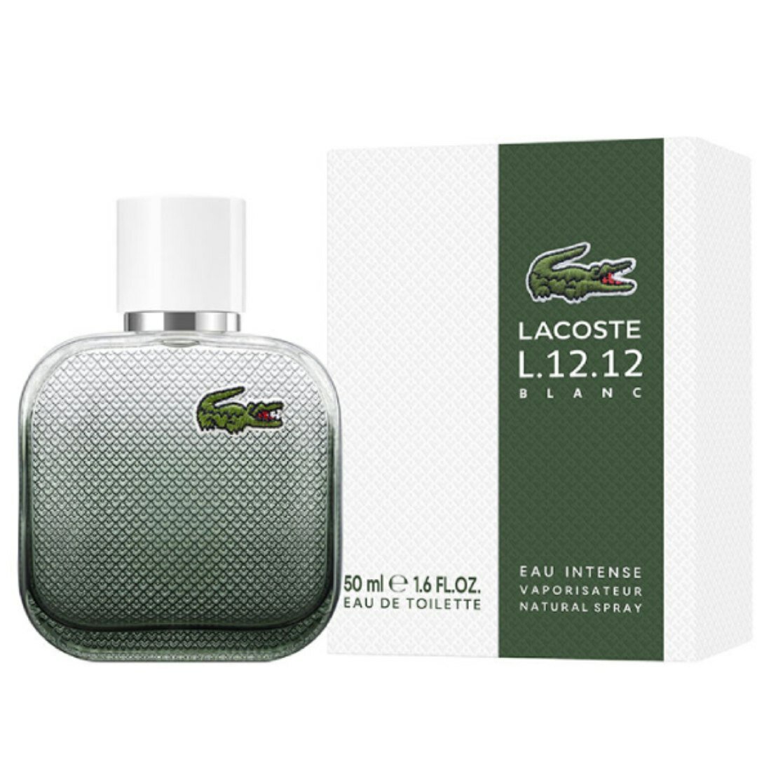 Lacoste Мужской L.12.12 Blanc Eau Intense Туалетная вода (edt) 50мл