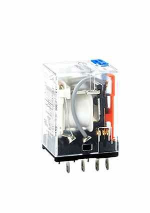 HF18FH/A110-3Z13, Реле, с блокируемой тестовой кнопкой, 110 VAC, 3 form C, Socket, AgNi