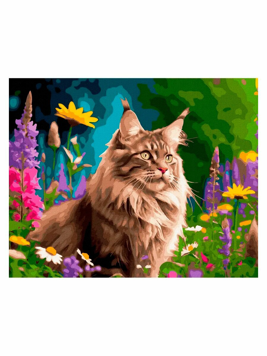 Картина по номерам 40x50 см, "Прекрасный охотник". Kubanstar