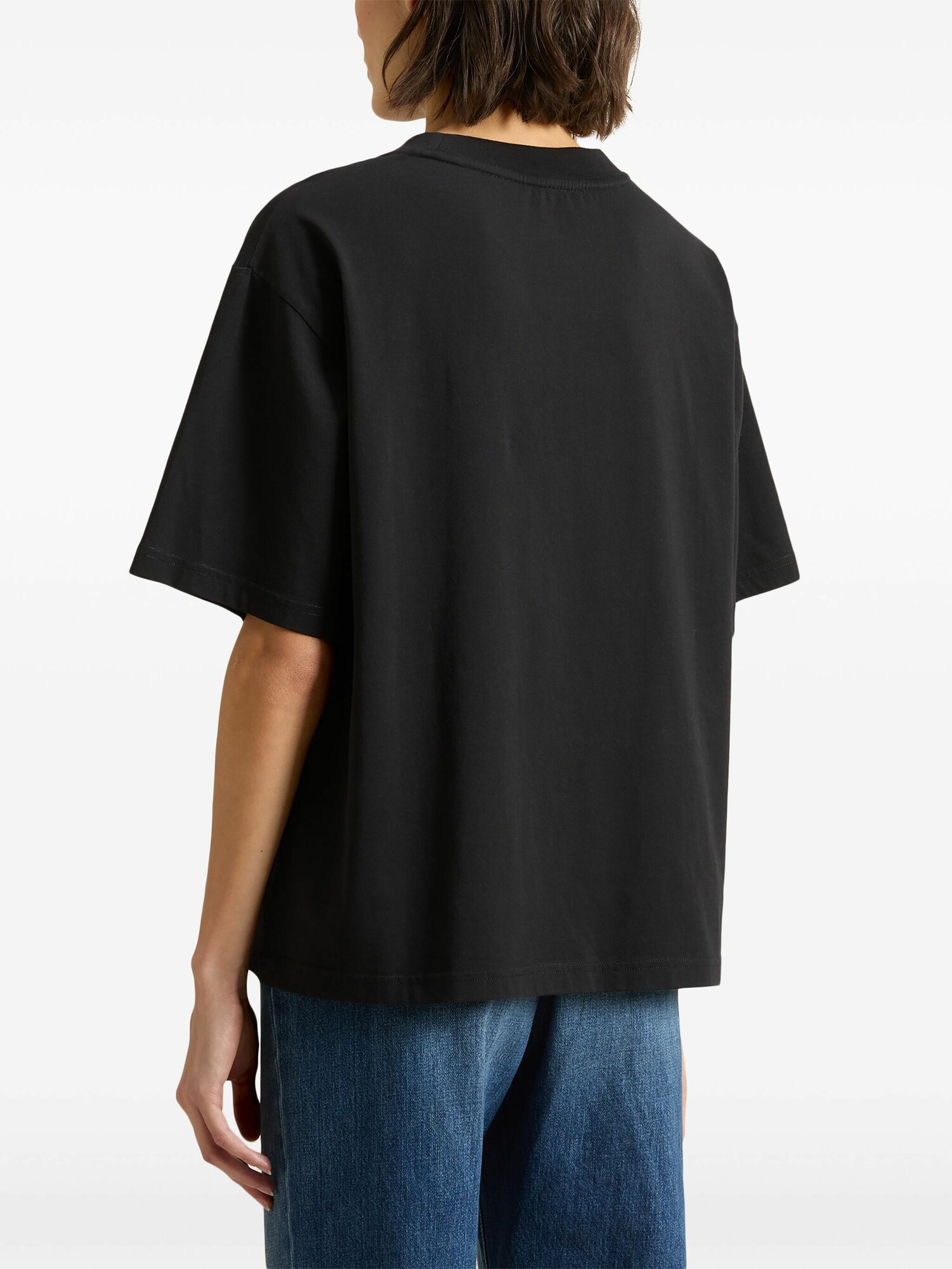 Футболка Woolrich Pima, размер L, black/black — фото 1