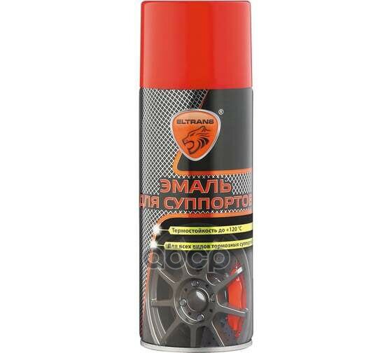 Краска для суппортов красная аэрозоль 520мл элтранс ELTRANS арт. EL-0724.02