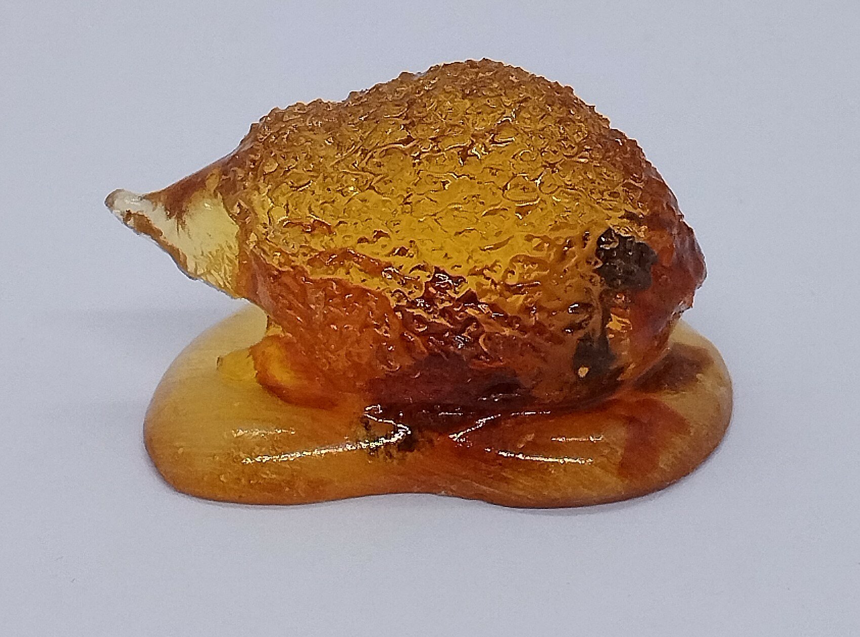 Янтарная фигурка Ёжик, 10 г