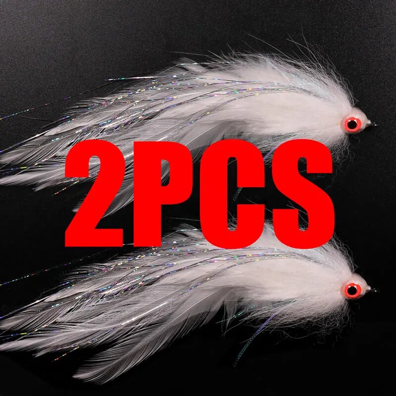 Bimoo 2/0 подвесной стример белая 2pcs