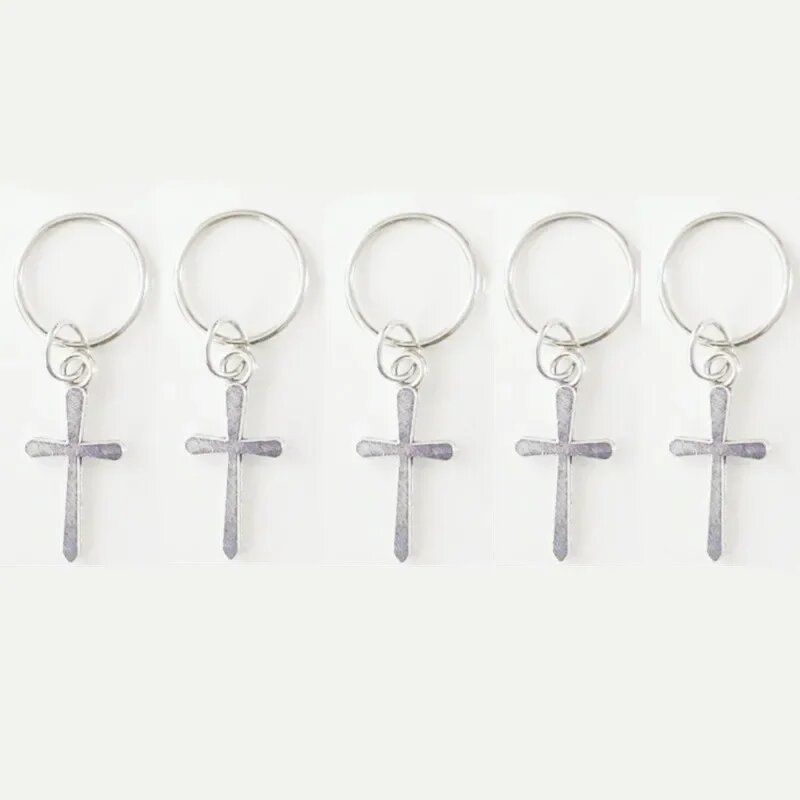 5-50 шт./пакет, серебряные металлические кольца для волос, коса, дреды, бусины, манжеты для волос, трубка для страха, очаровательные аксессуары для дредов, наращивание волос