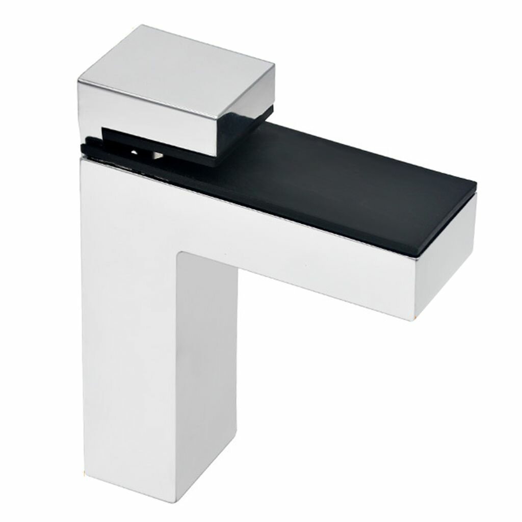 Большой регулируемый F-образный стеклянный кронштейн для полки толщиной 0,14 1,14 дюйма, аксессуар украшения дома