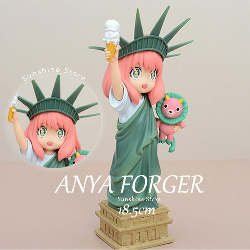 Аниме-фигурка SPY X FAMILY ANYA FORGER Статуя Свободы 18.5cm