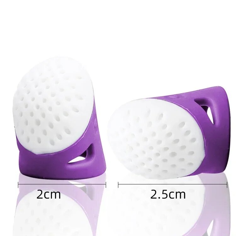 MOONBIFFY силиконовые наперстки 1pcs, Purple Large