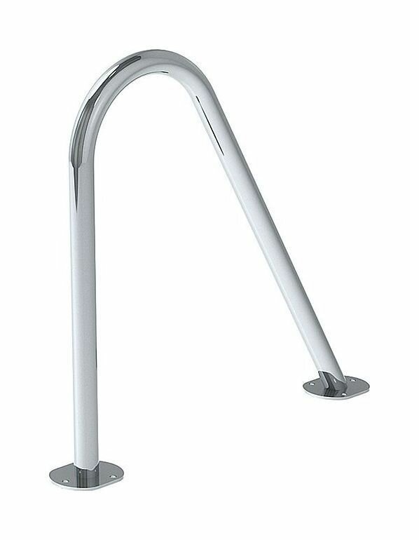 Леер носовой Техномарин малый H430 мм, между стоек 370 мм, нержавеющая сталь