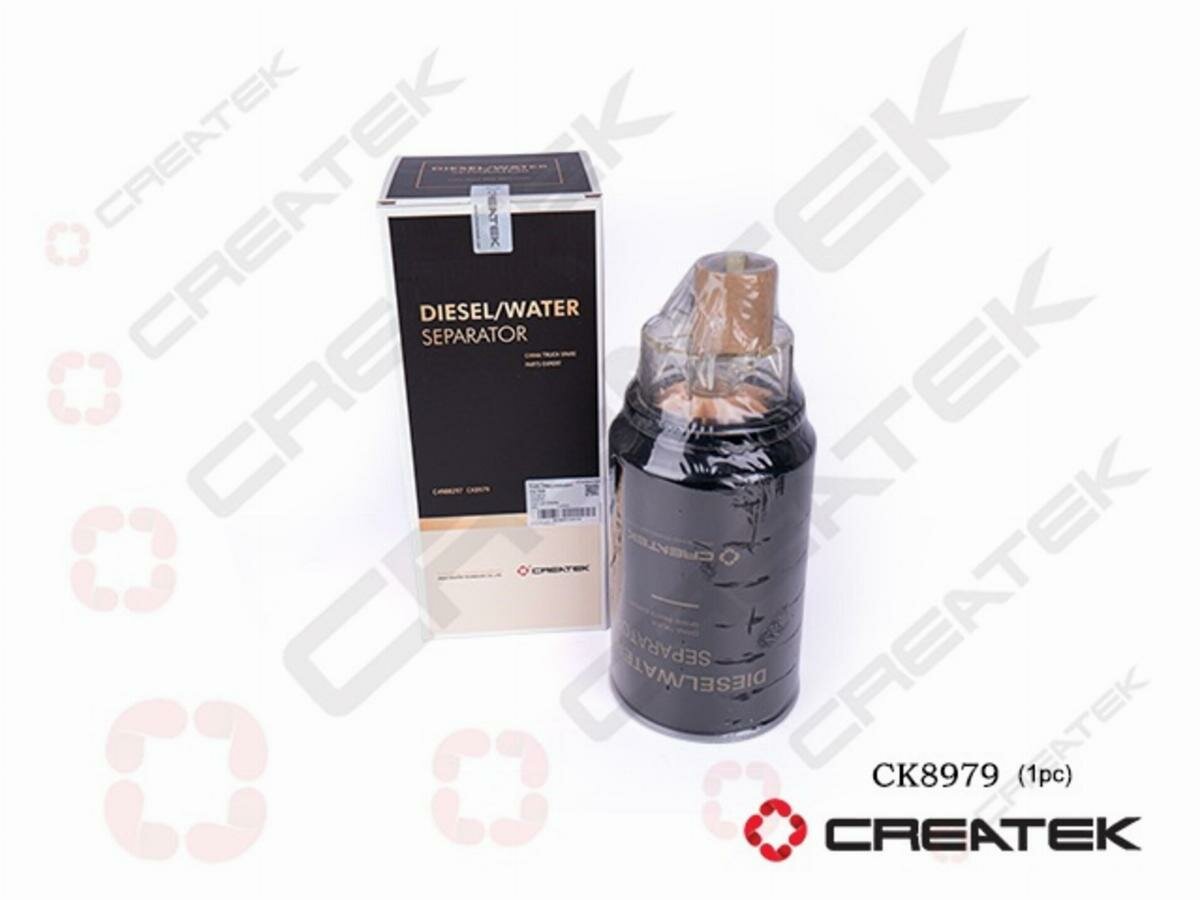 Фильтр топливный сепаратор дв. Cummins ISLe DongFeng CK8979 (Createk)