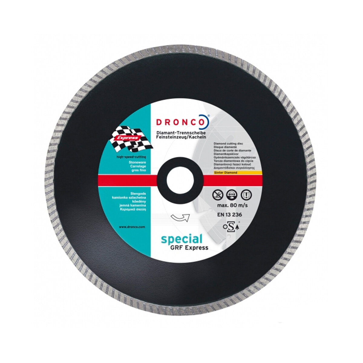 Алмазный диск Special Express GRF 250x2,3x25,4 Dronco 4250517