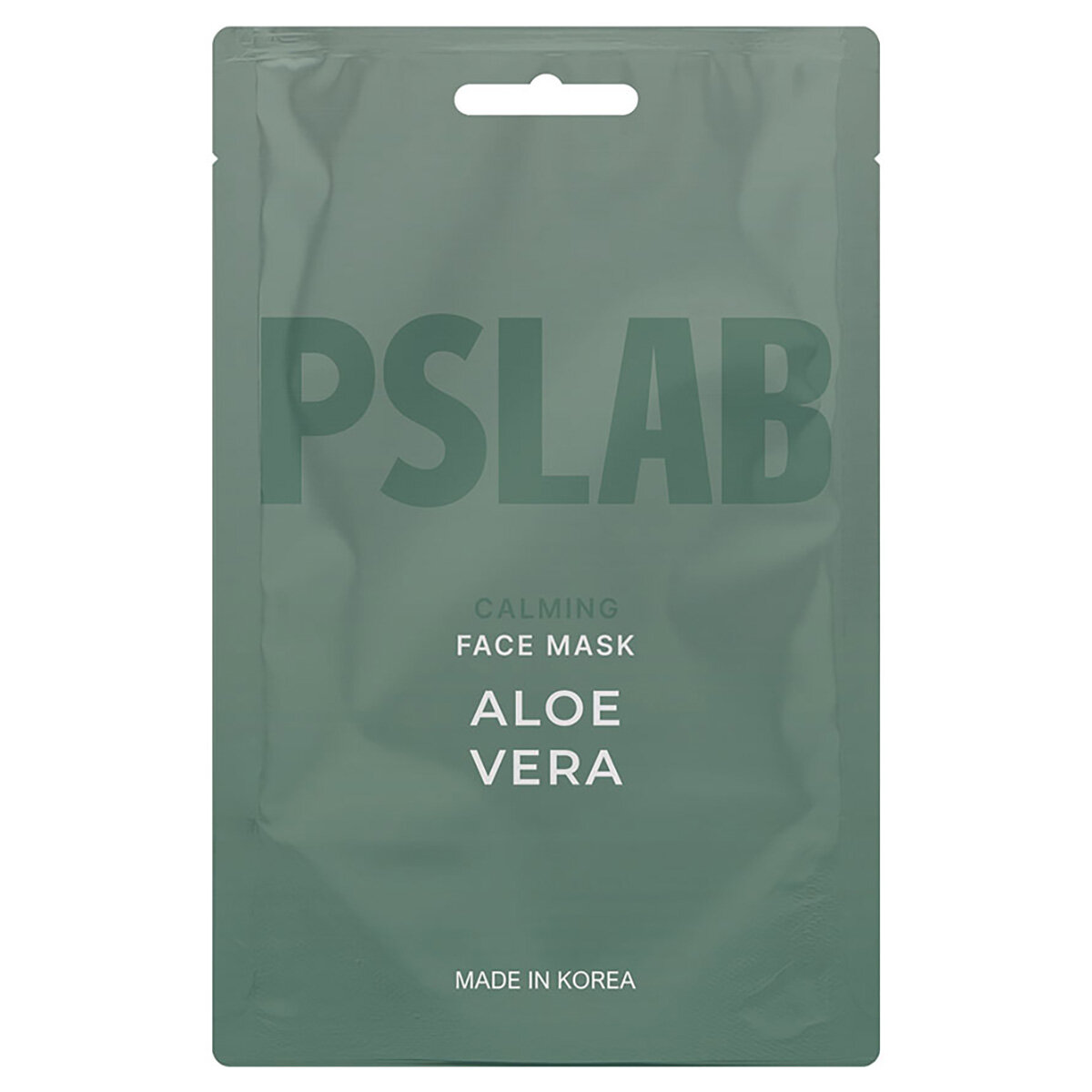 PS.LAB Тканевая маска для лица №01 ALOE VERA Успокаивающая - дневной уход за кожей