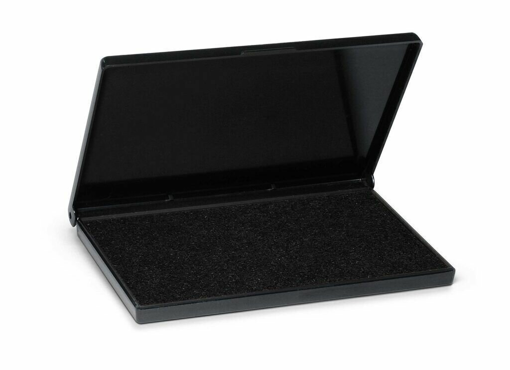 Штемпельная подушка Trodat Настольная черная, 70х110 мм